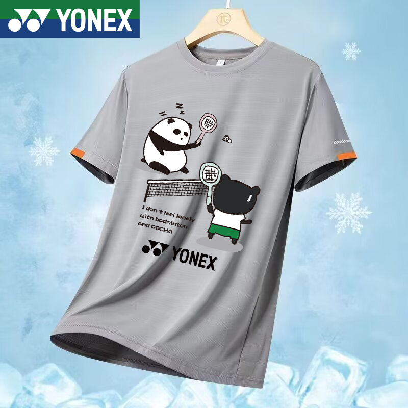 Yonex Shirt Badminton Shirt 2024 New Badminton Clothing Men's and Women's Top Sports T-shirt YY ...