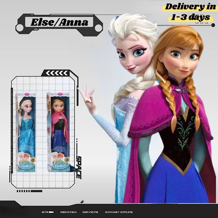 (Malay spot)31cm six joint movable Barbie doll Snow Princess Romance ...