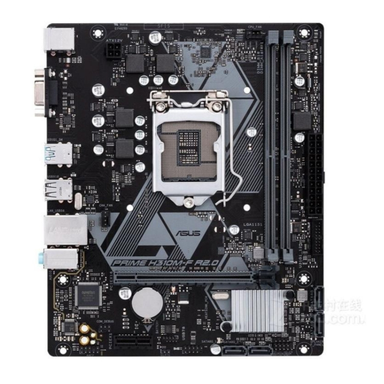 ⚡️USED ASUS H310M-F R2.0 LGA1151 (8.9GEN CPU) M-ATX Desktop Motherboard ...