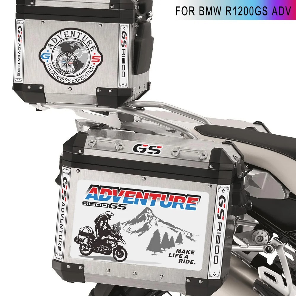 R1200GS Motorcycle Tail Top Side Box Luggage Cases Trunk Stickers ...