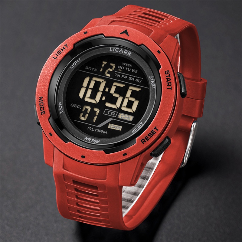 LICARR Brand Men's Watch Original Fashion Casual Waterproof Sports Men ...