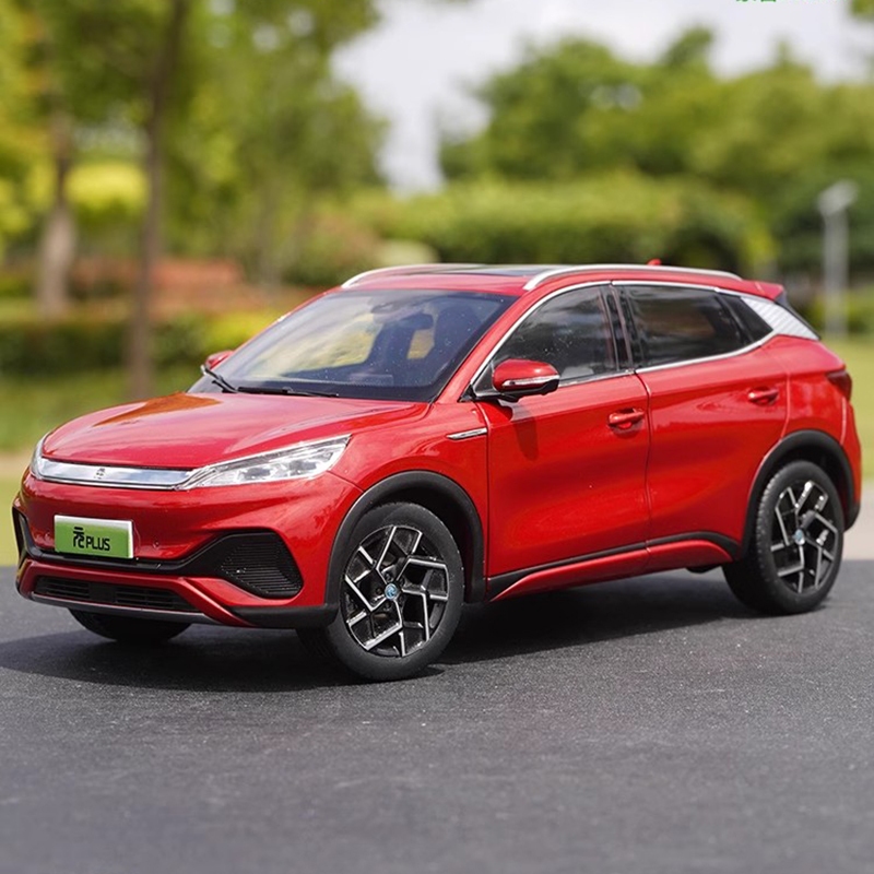 1: 18 Original BYD Yuan PLUS Car Model BYD Off road Vehicle Small SUV ...