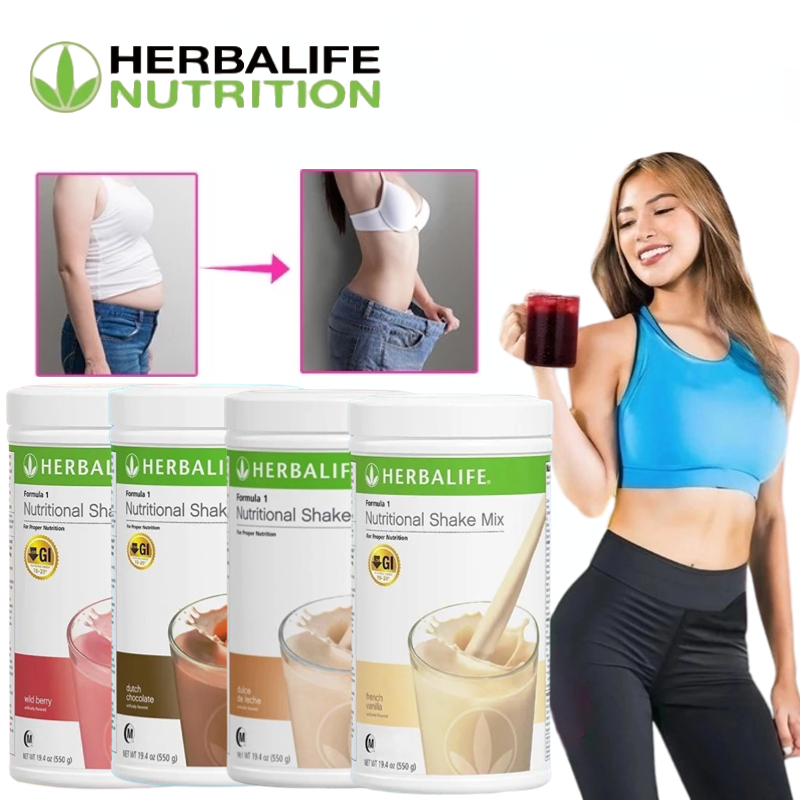 Herbalife Formula One Nutritional Shake Mix - MEAL REPLACEMENT (Variety of flavors)550g | Shopee ...