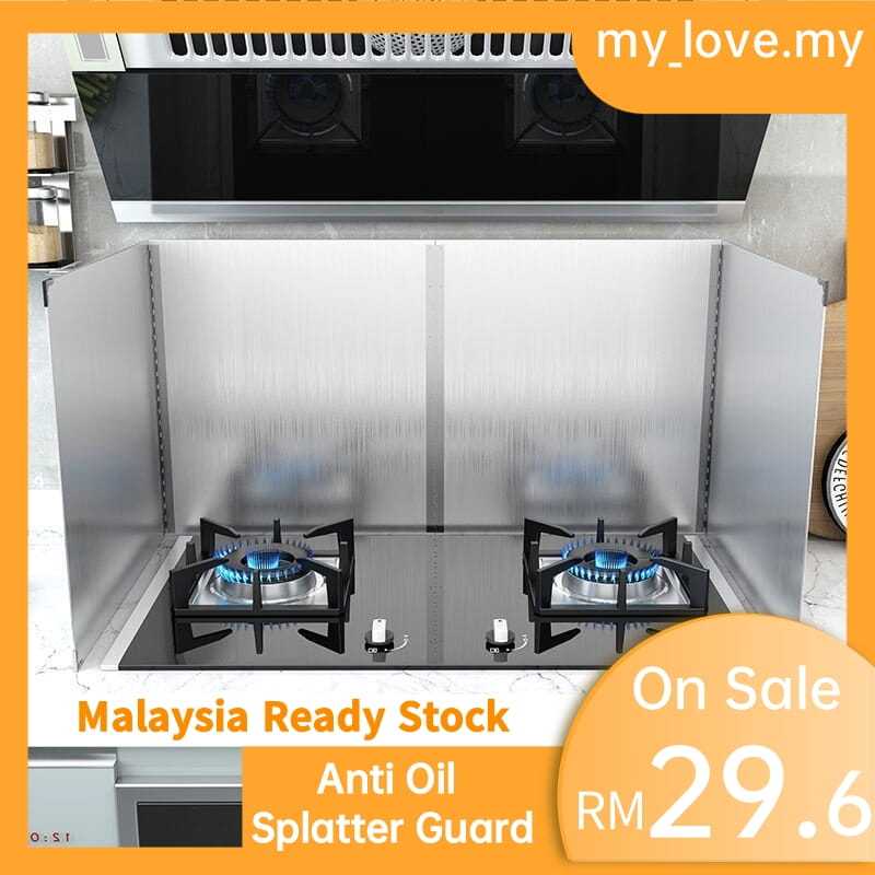 Anti Oil Splatter Guard Grease Screens Oil Baffle Wall Kitchen Gadgets ...