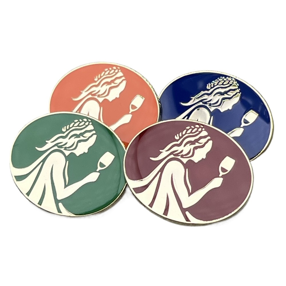Fashion Accessories Sommelier Lapel pin Brooch Pin Enamel Laminated Pin ...