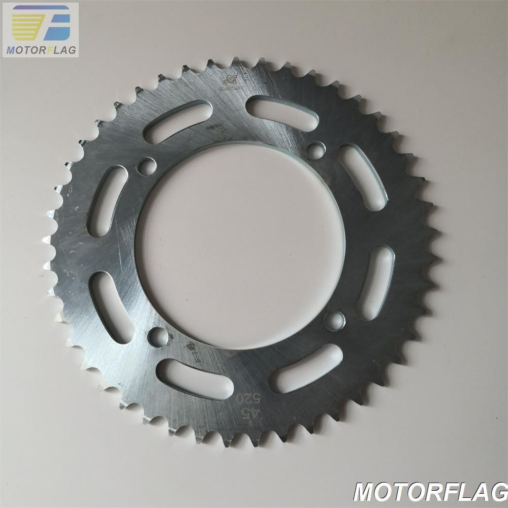 Rear Chain Sprocket 520-45T for Vento V-thunder COLT 250 Keeway Cruiser ...