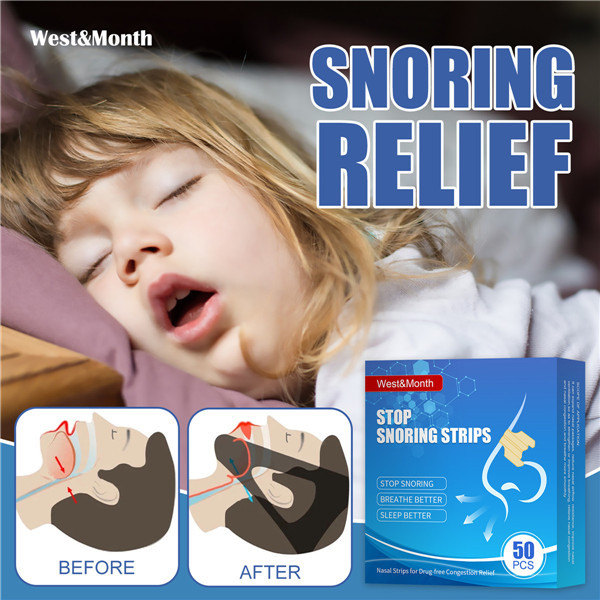 Stop Snoring Strips 50pcs/Box Nasal Strips For Drug-free Congestion ...