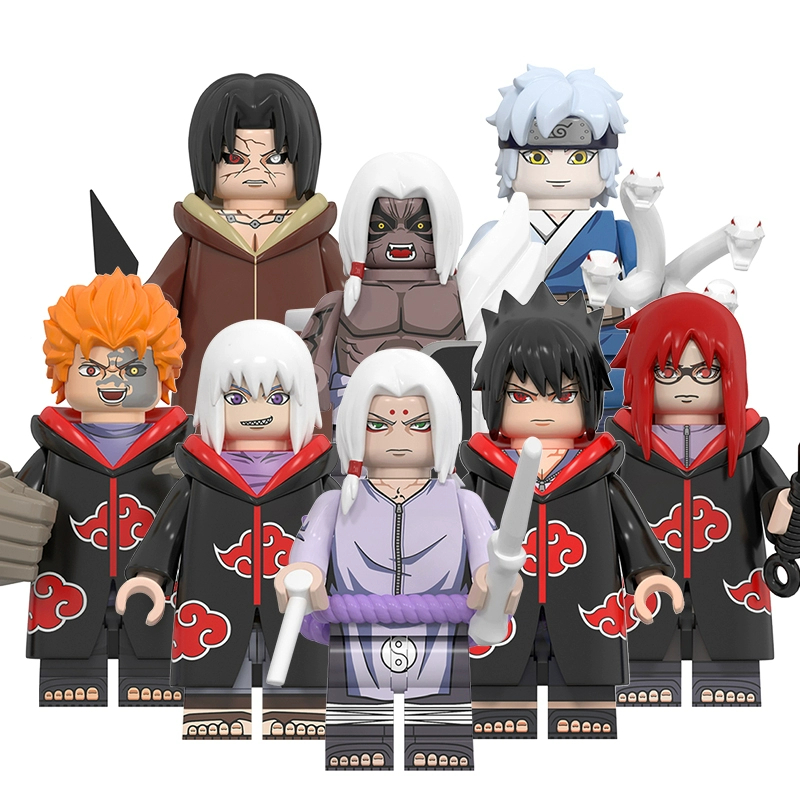 Cool Naruto building blocks! 12-piece Blind Bag set for fun assembly ...