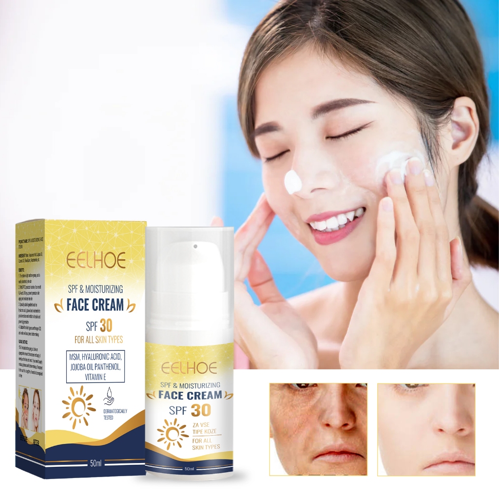 EELHOE Sunscreen Cream Whitening Anti Oxidant Aging Prevent UV Rays ...