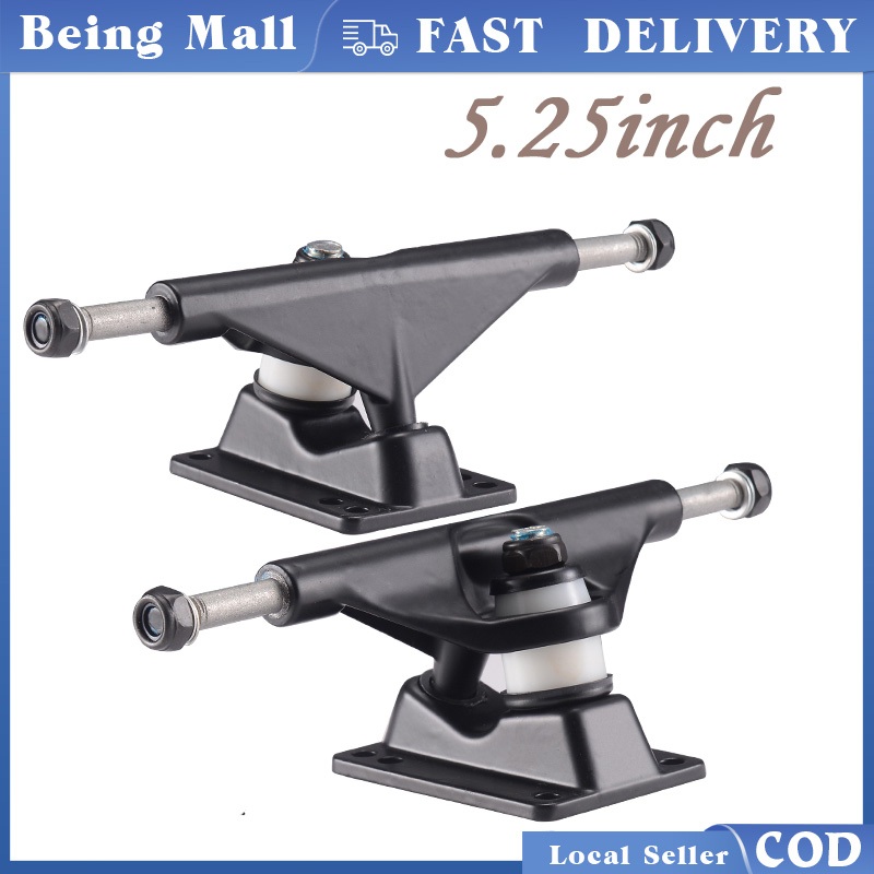 Black Skateboard Truck Long Plate Bridge Base Surfboard steering ...