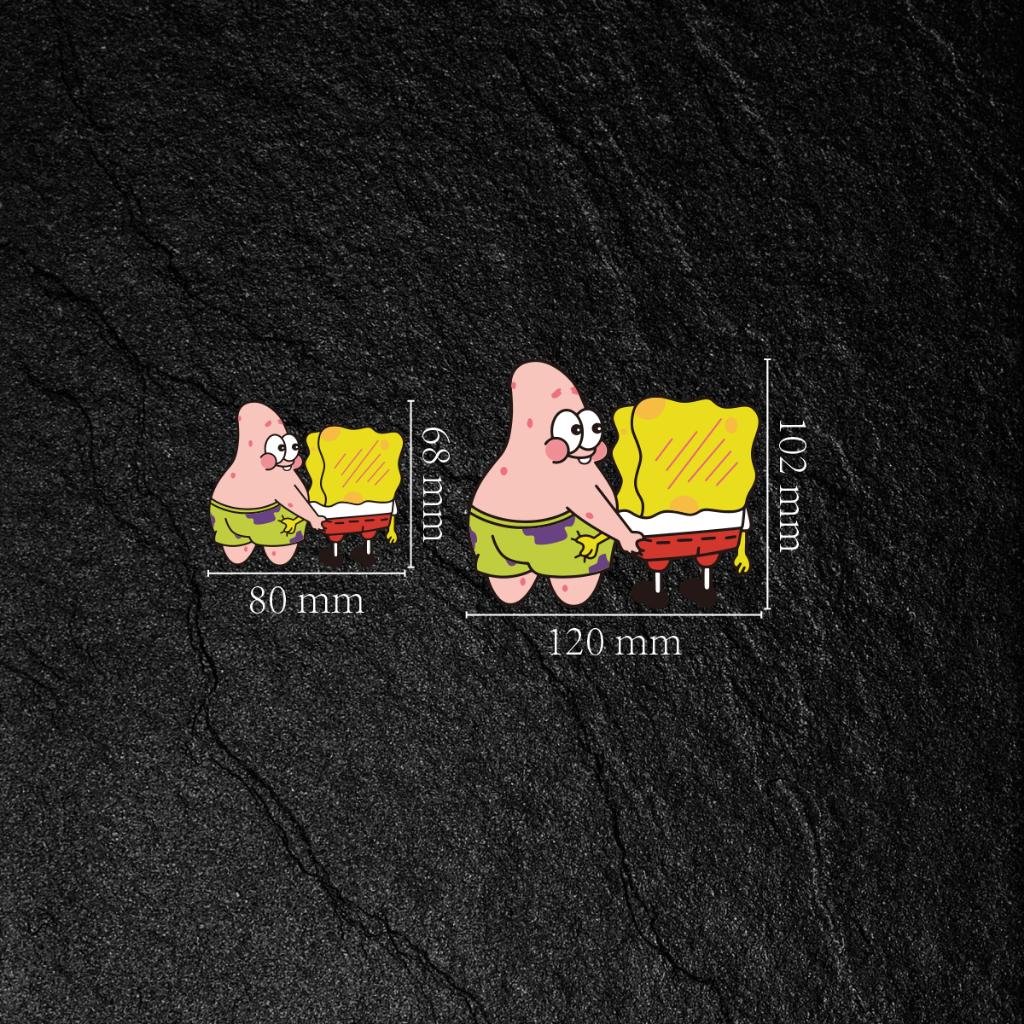 Creative Cartoon Anime Pie Star SpongeBob SquarePants Pinch Butt Car ...