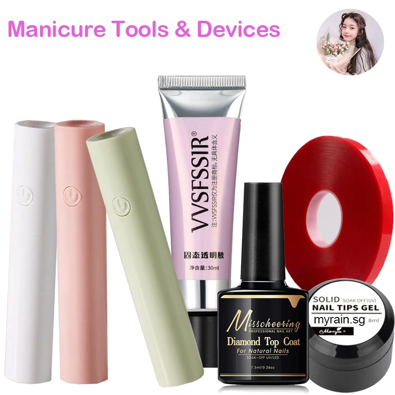 Manicure Tools & Devices# Nails Art Combination of solid glue and UV ...