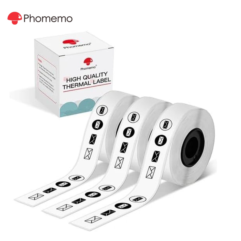 Phomemo White Continuous Label Sticker For D30/D30S/Q30/Q30S/Q31 ...