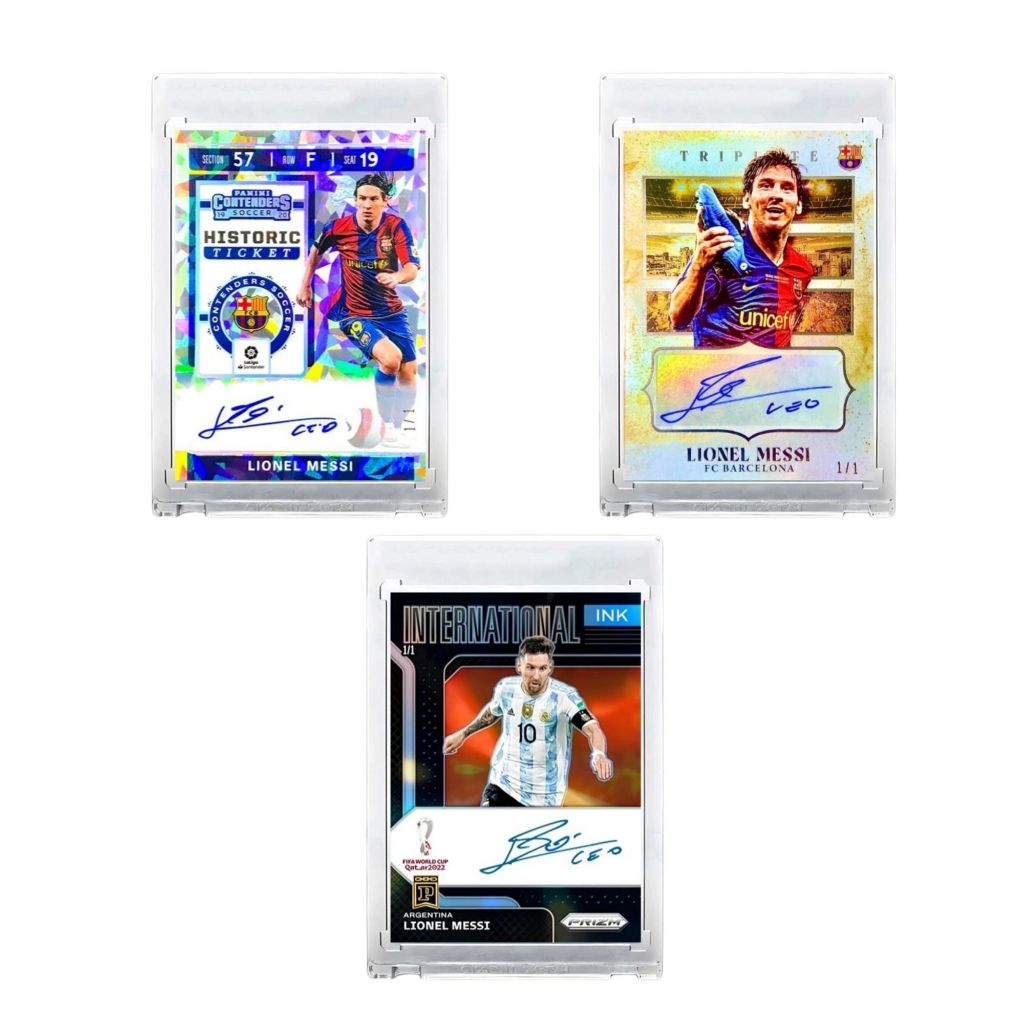 Lionel Messi Signature Star Card/Collector's Edition/Football Fan ...