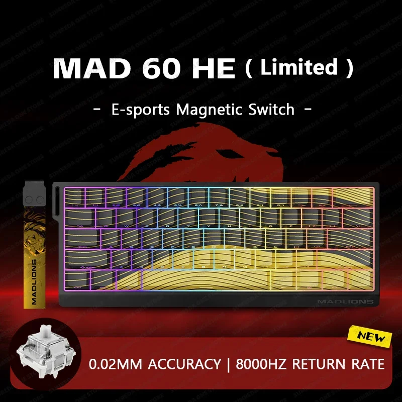 MAD60 HE/MAD68 HE Gaming Keyboard, Mechanical Keyboard,Magnetic Switch ...