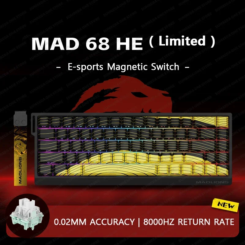 MAD60 HE/MAD68 HE Gaming Keyboard, Mechanical Keyboard,Magnetic Switch ...
