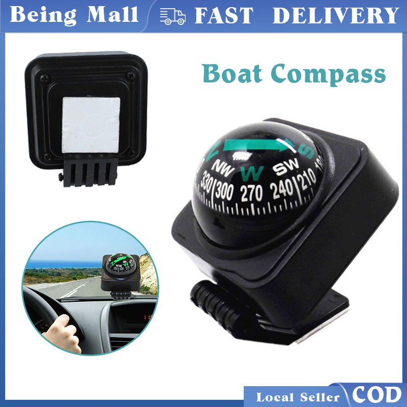 Boat Compass Marine Ball Compass Hiking Army Style Survival Compass ...
