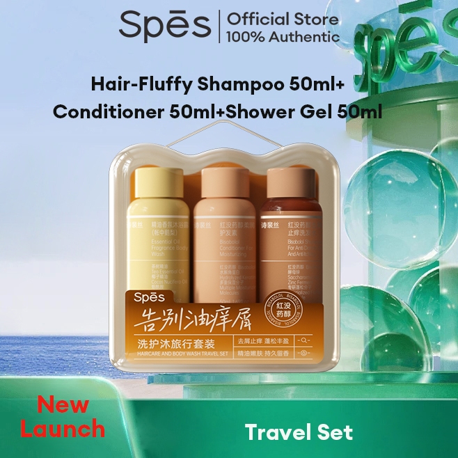 Spes Travel Set - Bisabolol Shampoo (50ml) + Conditioner (50ml ...