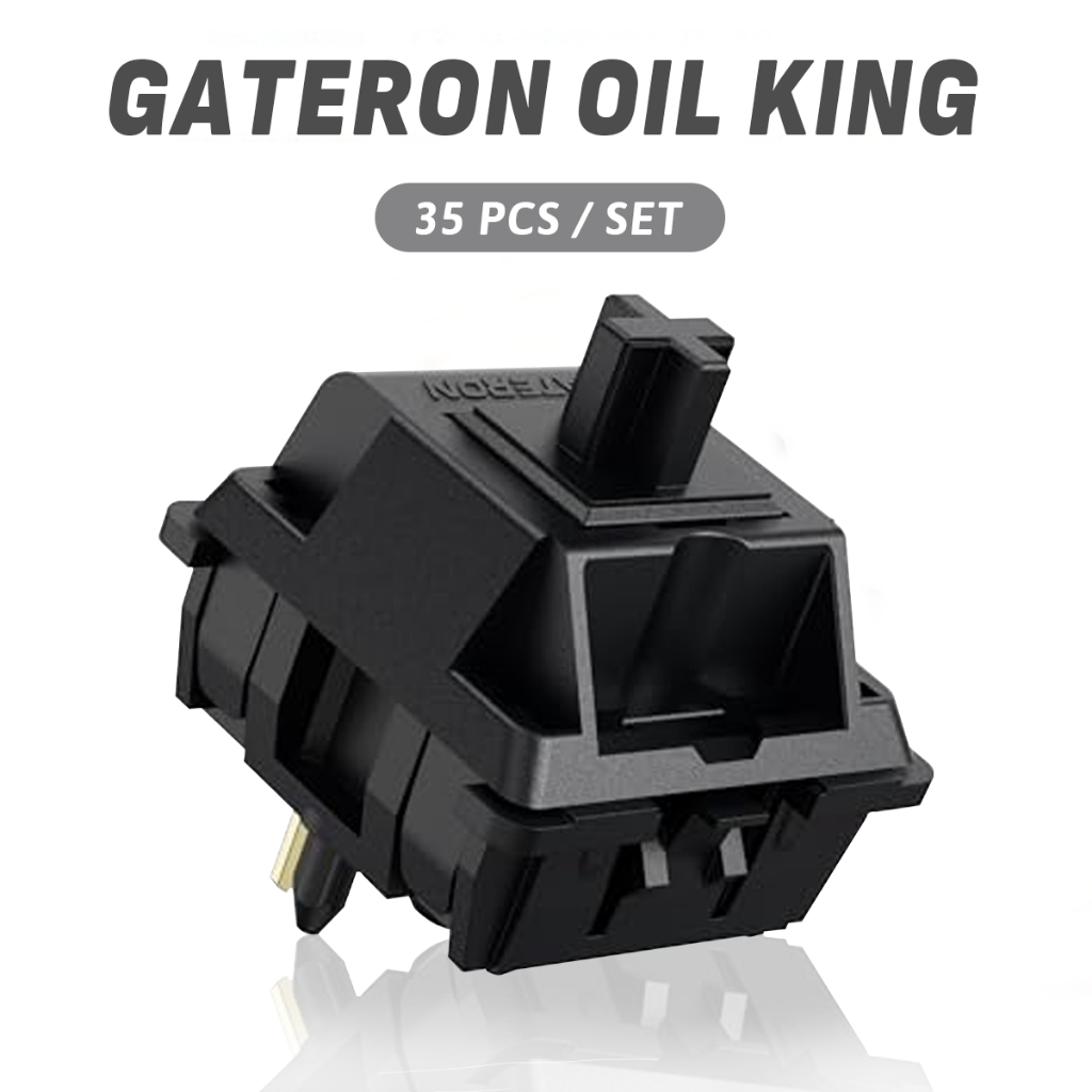 GATERON Oil King Linear Keyboard Switch (35PCS/SET) | Shopee Malaysia