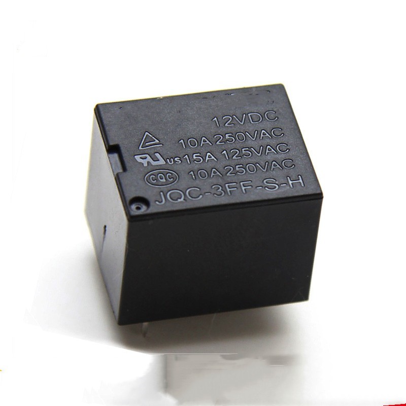 Mini Relay JQC-3FF-S-H 4 Pin 10A 12VDC 24VDC Relay | Shopee Malaysia