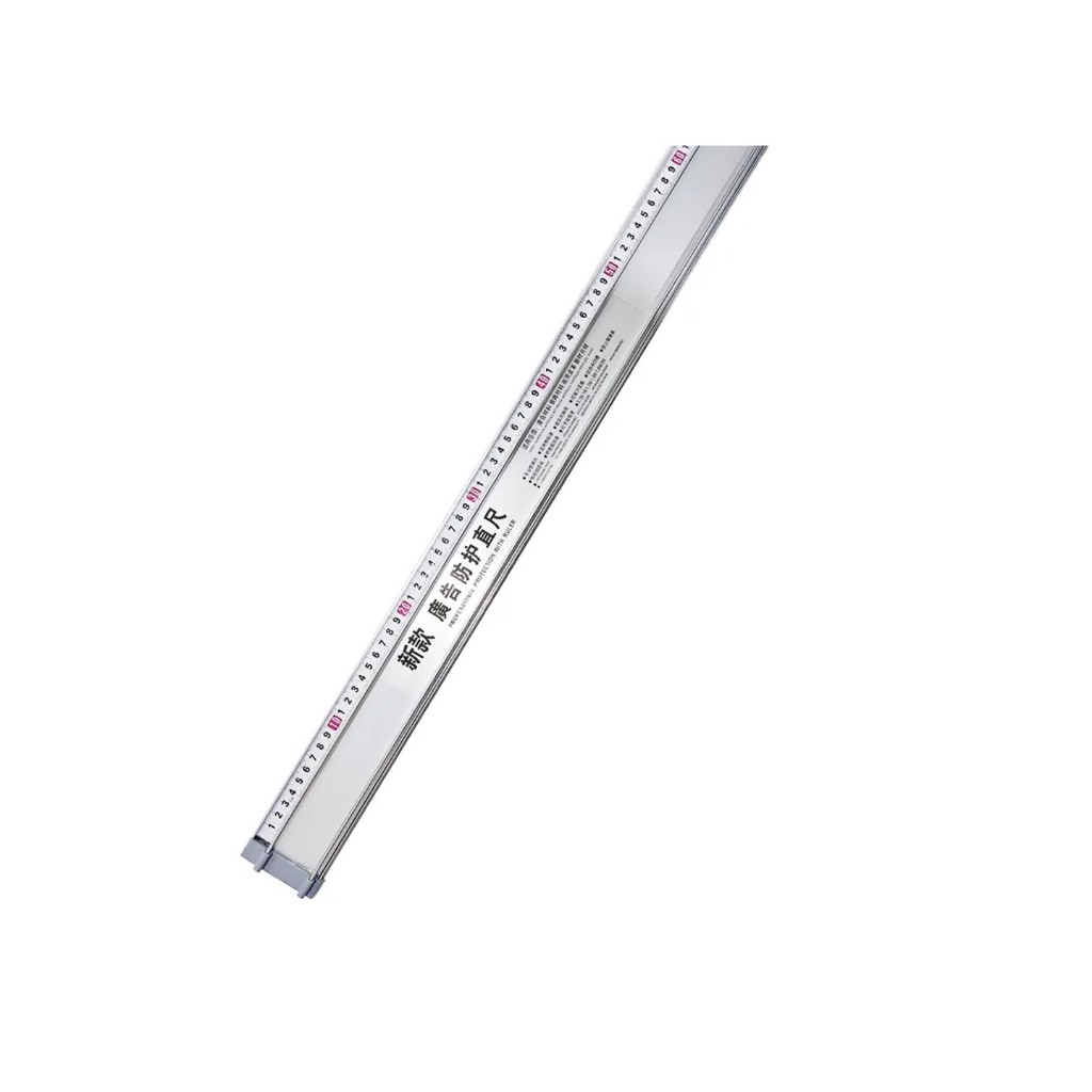 Aluminum Alloy Thickened Art Ruler Anti-Cut Hand Cutting Ruler ...