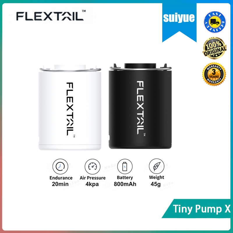 FLEXTAIL Tiny Pump X Outdoor Ultralight Air Pump Portable Camping Mattress Air Bed Inflation ...