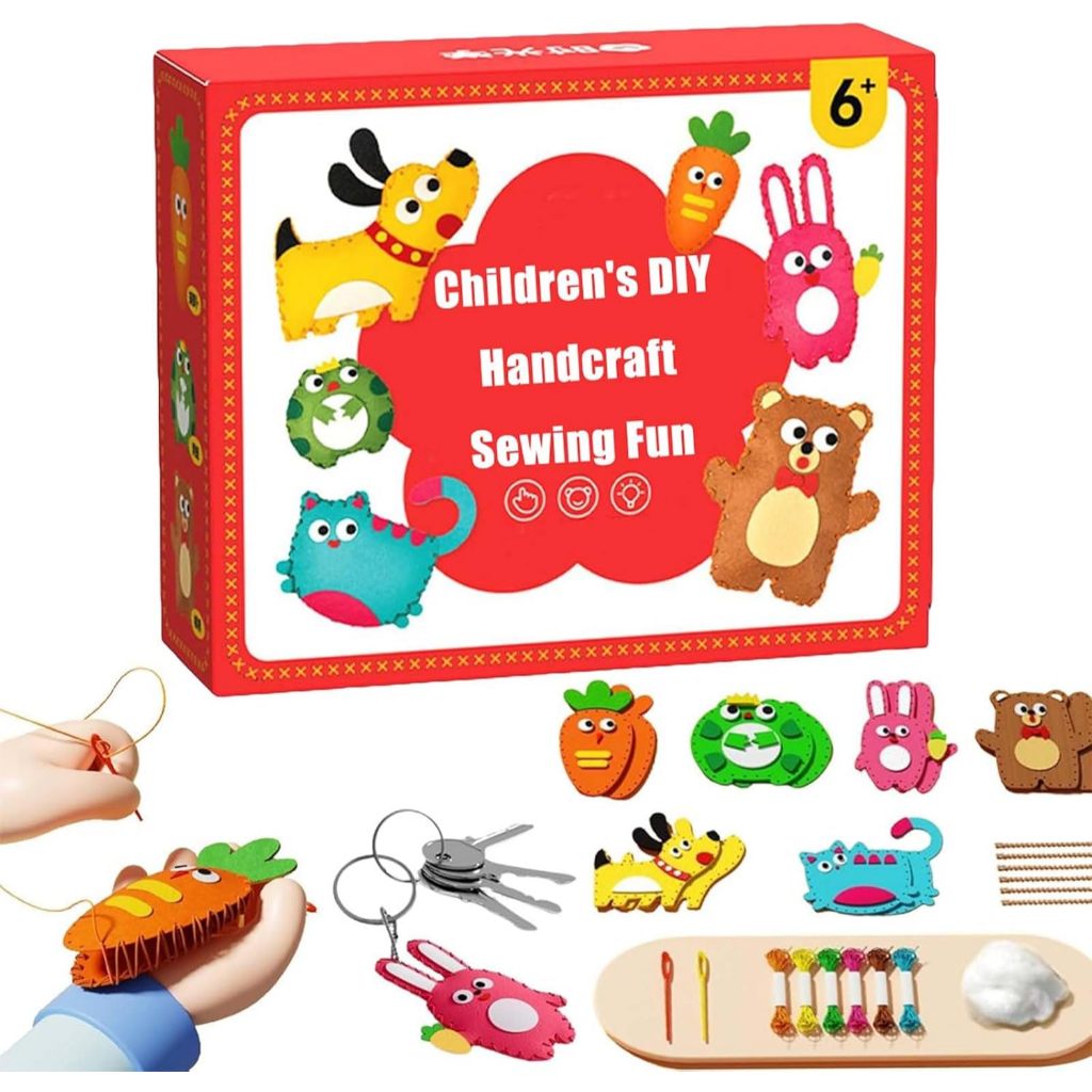 DIY Sewing Kits for Kids Doll Sewing Toys Creativity Arts & Crafts DIY ...