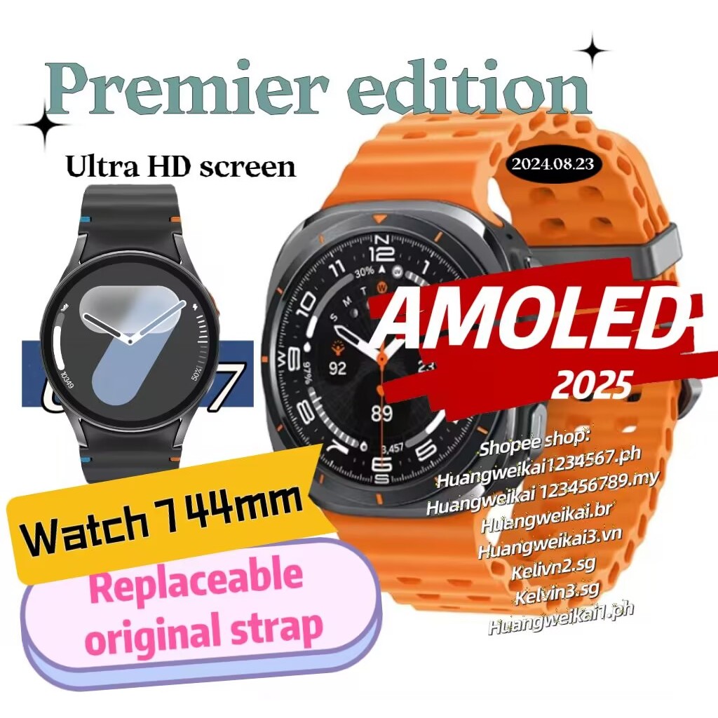 2025 logo latest ultra 7 44mm Smartwatch Galaxy Watch Ultra smart Watch ...