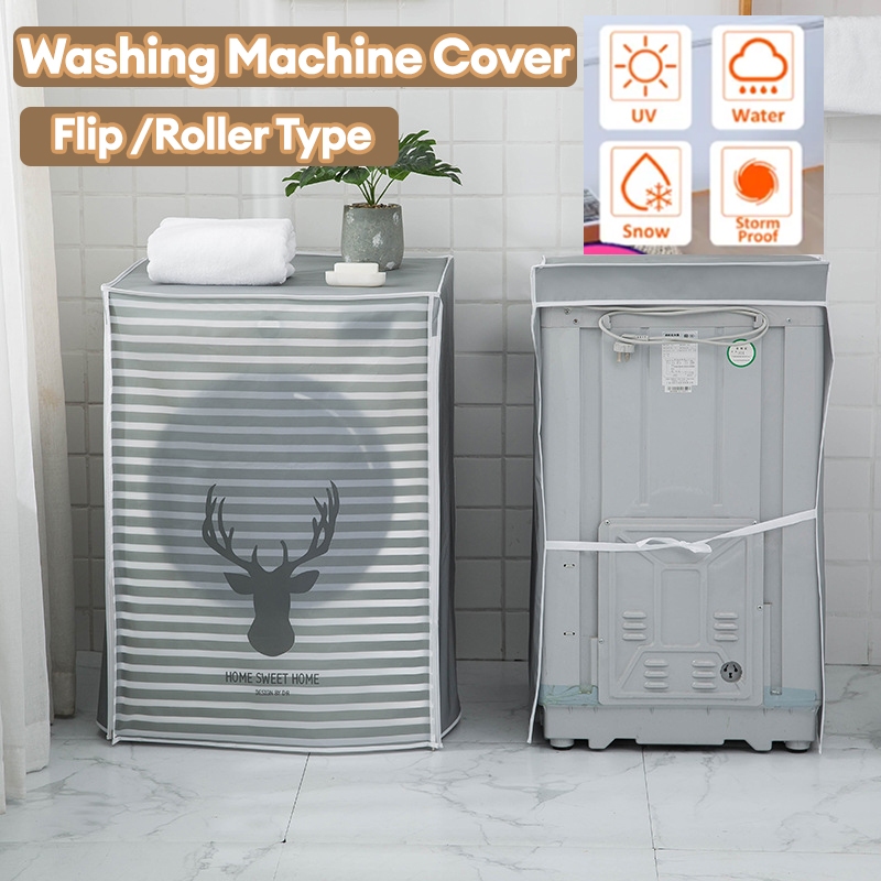 5 Types Washing Machine Dust Cover Waterproof Dust And Moisture Proof Front Load Sunblock ...