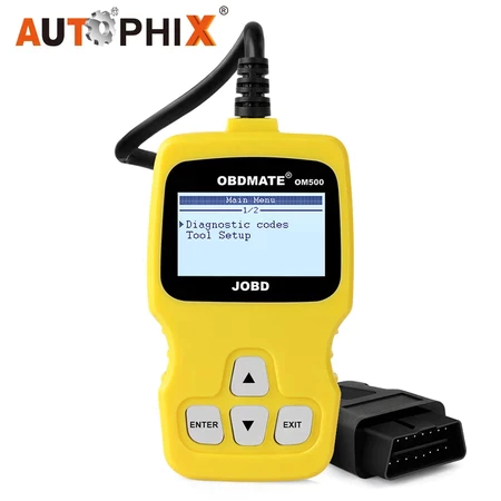 【Ship From Malaysia】Autophix OM500 OBD2 Scanner Car Scanner JOBD EOBD ...