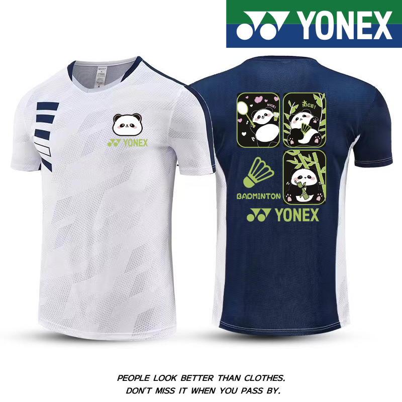 Yonex Badminton Shirt 24 New YY Badminton Shirt Top Men's and Women's Korea Team Same ...