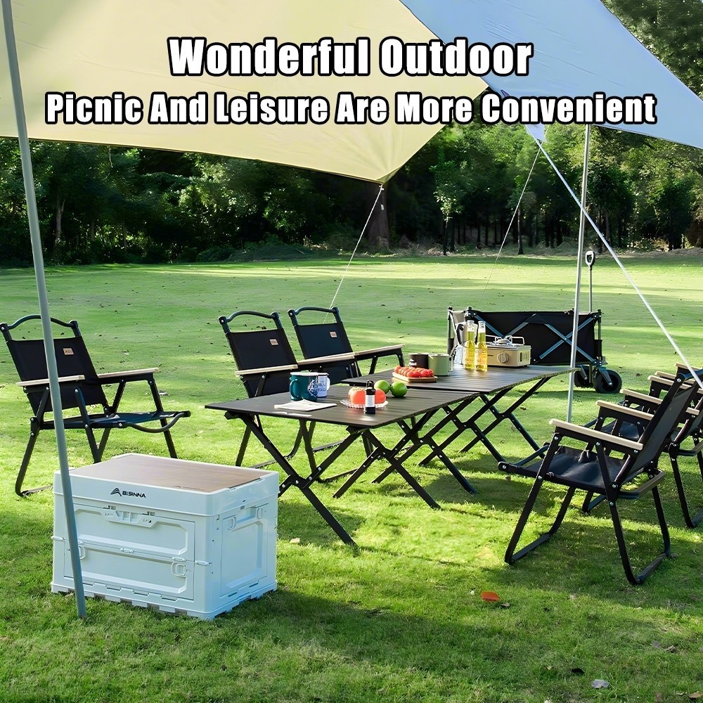【Fast delivery】Foldable Camping Table Portable Folding Meja Outdoor ...