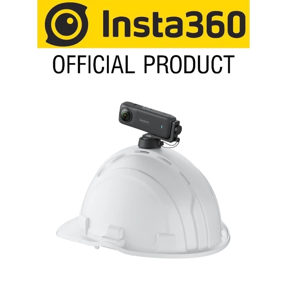 Insta360 Hard Hat Camera Mount for Insta360 X4/X3/ONE/X2/ONE RS 1-Inch ...