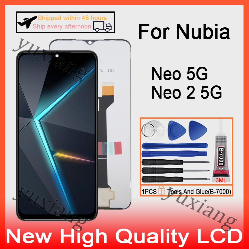 Original Nubia Neo 5G Neo 2 5G LCD Display Touch Screen Replacement ...