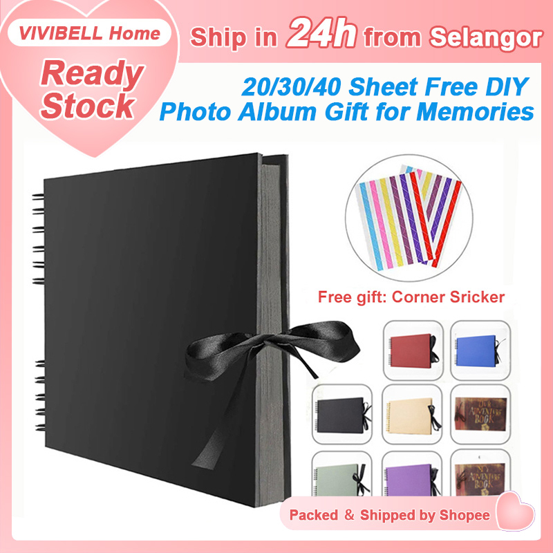 【Ship in 12H】11 Colors Scrapbook Album for Memories DIY Idol Photo ...