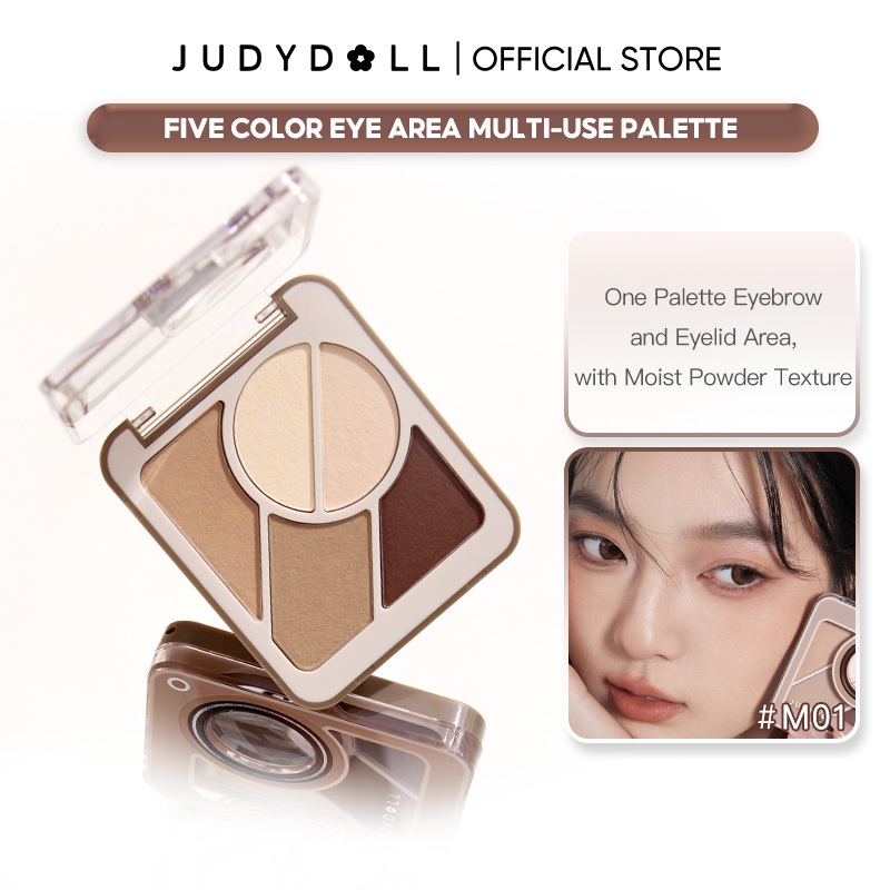 Judydoll Judy Eyebrow Detail Palette Five-Color Eyebrow Eyeshadow ...