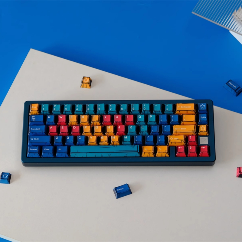 【Keycap Only】Manga Palette Keycap 152 Keys Cherry Profile PBT Dye-sub ...