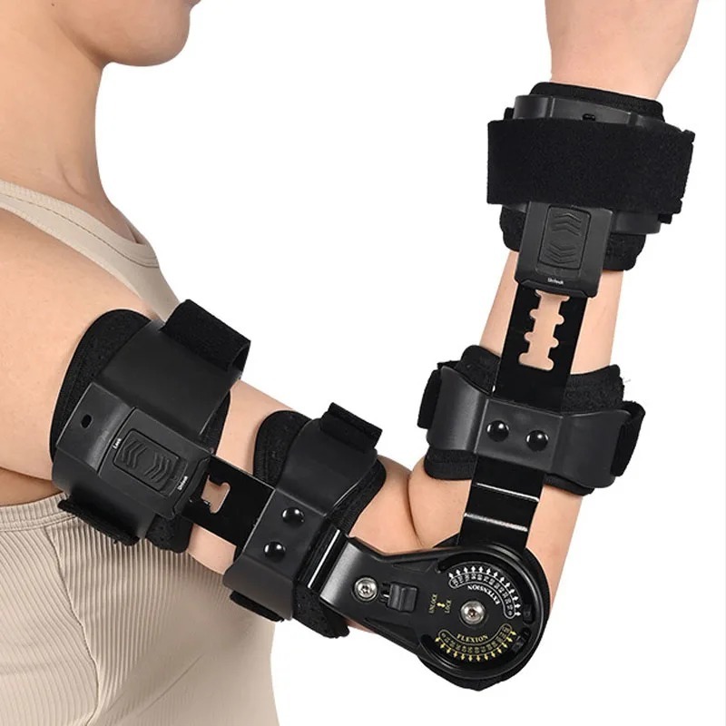 Elbow joint fixation brace ROM hinged Shoulder Arm Sling Forarm Braces ...