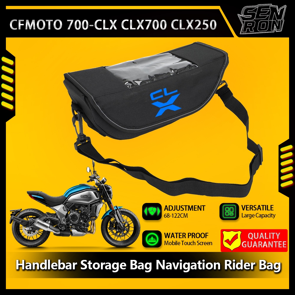 Suitable for CFMOTO CLX 700 CLX250 motorcycle handlebar bag storage ...