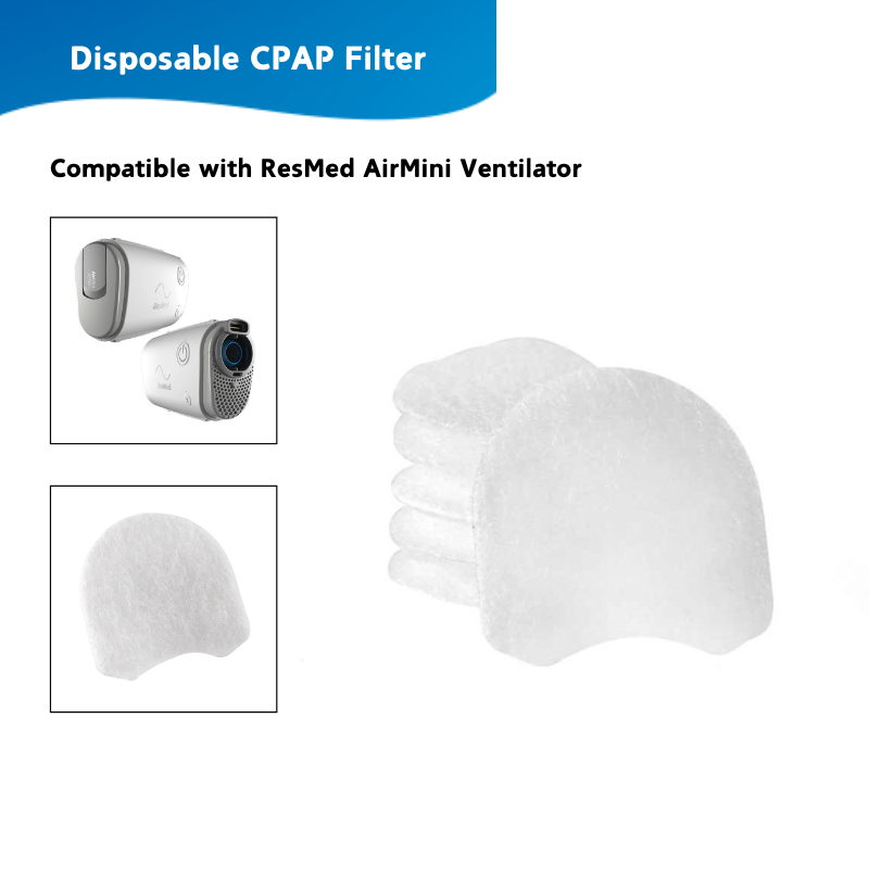 Disposable CPAP Filter for ResMed AirMini Ventilator Machine CPAP ...