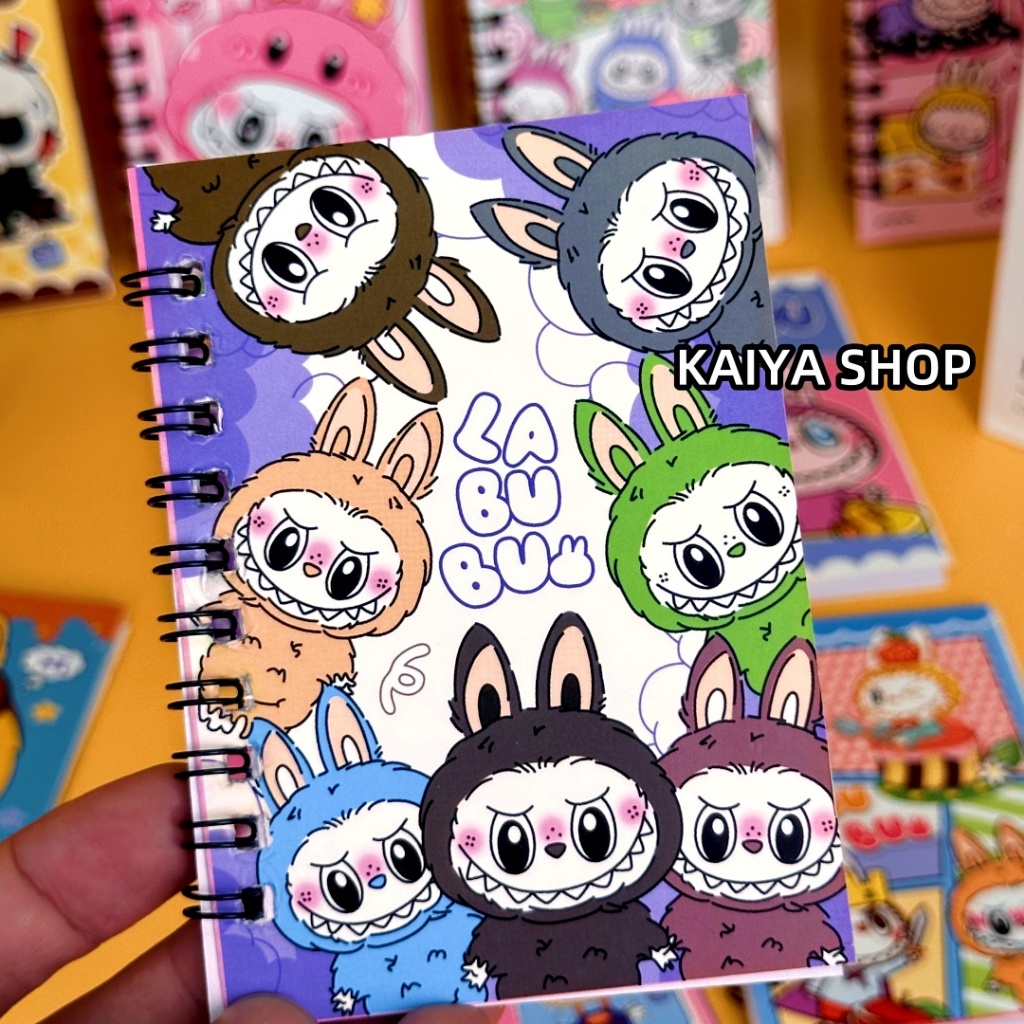 Notebook+Pen】 Student LABUBU Notebook Portable Notebook for Primary ...