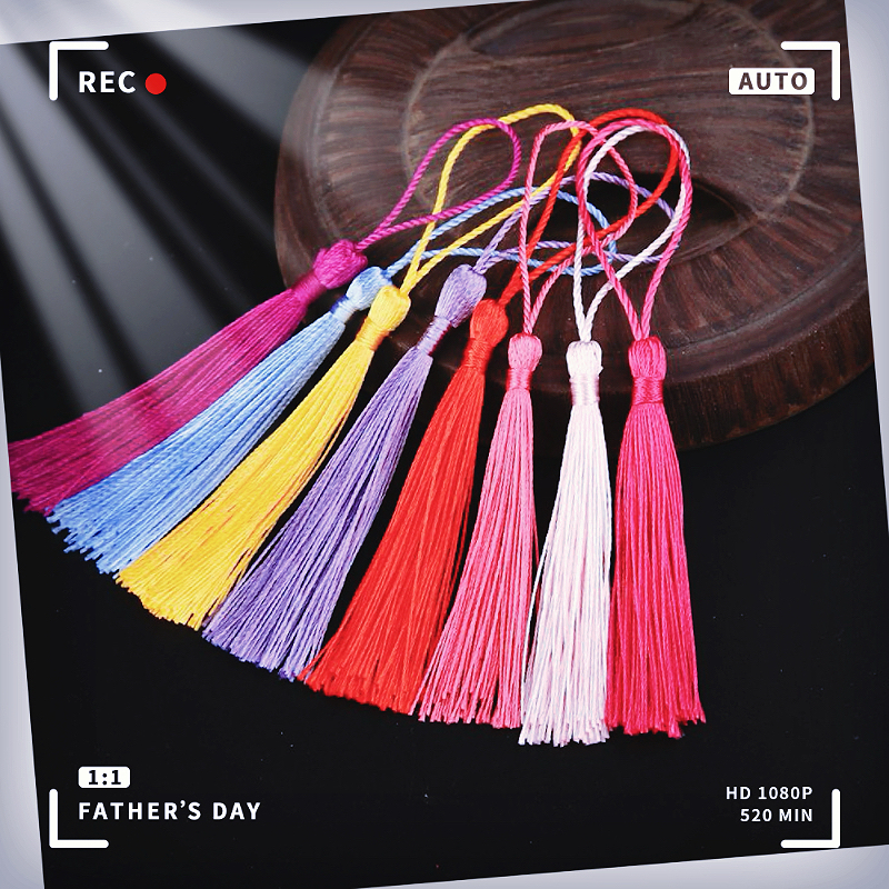 Mini Tassels Chinese Knot Small Tassel Ancient Style Pressed Collar ...