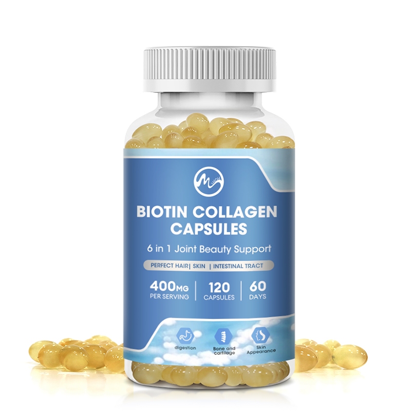 Minch Biotin Collagen Keratin Capsules Magnesium Vitamin D3 K2 Anti ...
