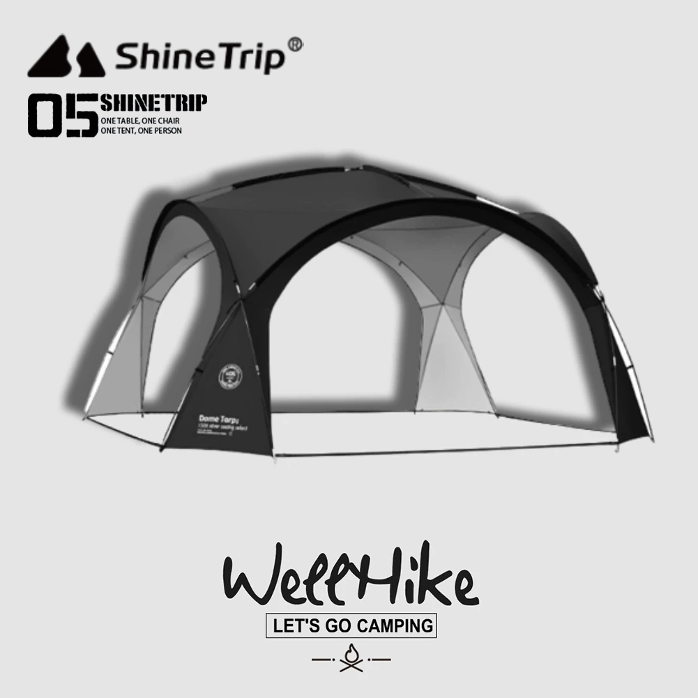 WellHike ShineTrip Dome Shelter Outdoor Tarp 05 Series A470-H00 ...