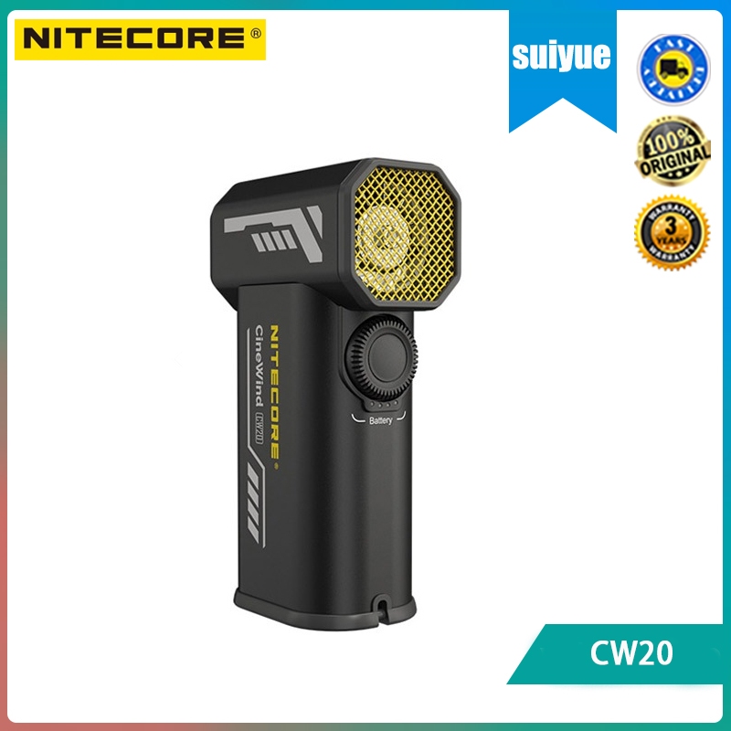 NITECORE CW20 Multipurpose Pocket Photography Fan Electric Portable Fan ...