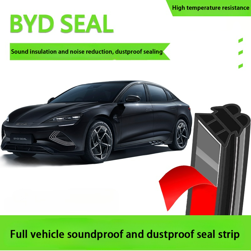 Suitable for BYD Seal EV door sealing and sound insulation strips ...