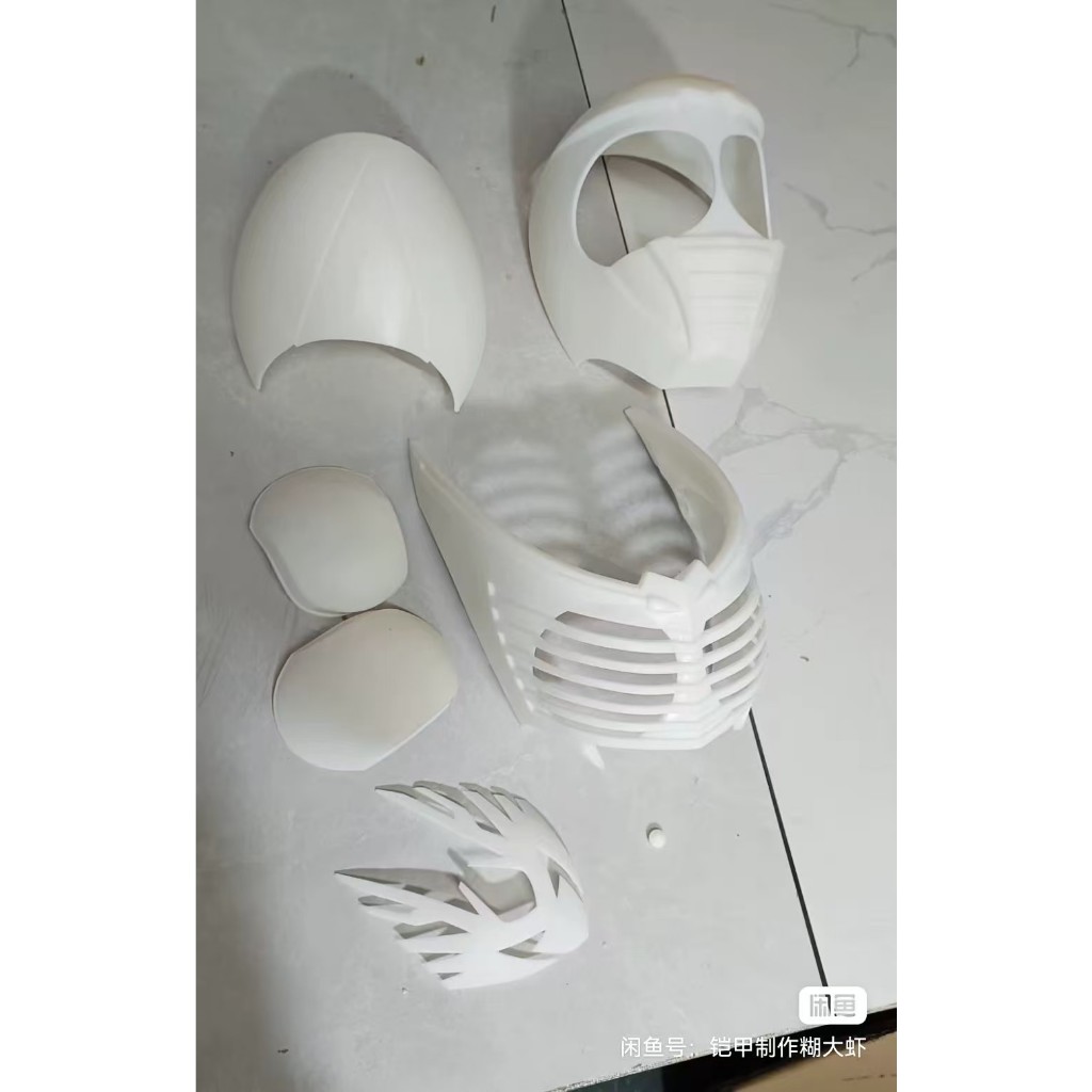 Kamen Rider Dragon Tooth Mask Helmet White Film No Color 1: 1 Printing ...