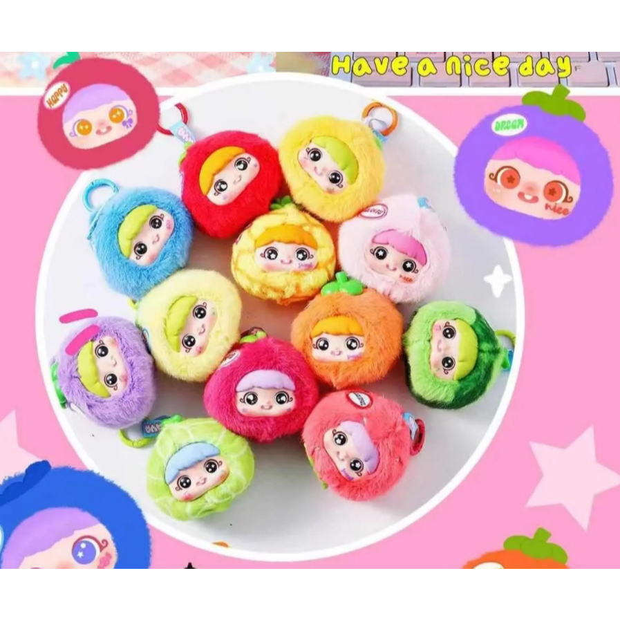 Baby three baby three Years Old New Product YAYA Fun Fruit Series Plush ...