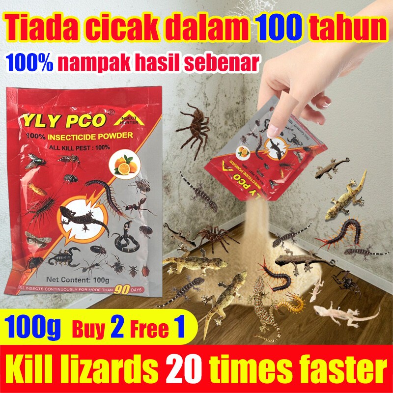 100% effective in killing lizards and geckos Lizard killer gecko killer Racun cicak paling kuat ...