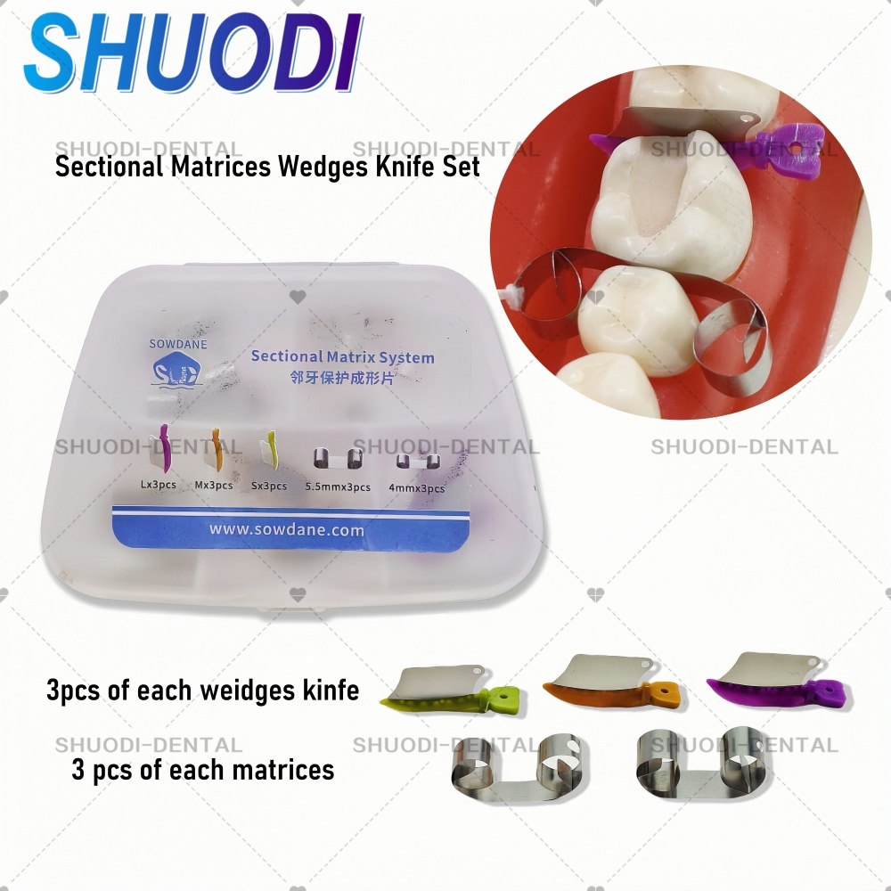 Dental Matrix Wedge Guards Sectional Baffle Type Matrice Teeth ...